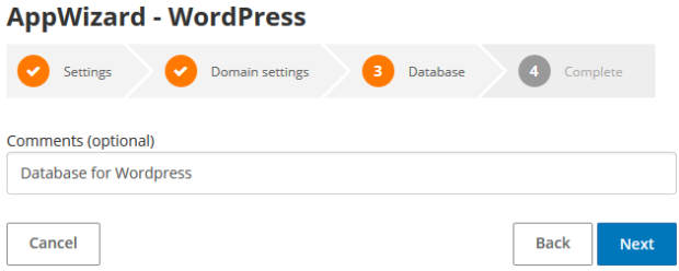 This is how easy it is to install Wordpress with the STRATO App Wizard