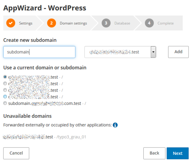 This is how easy it is to install Wordpress with the STRATO App Wizard