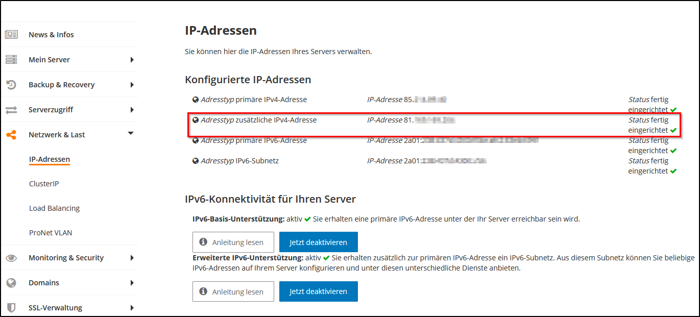How to configure your secondary IP address